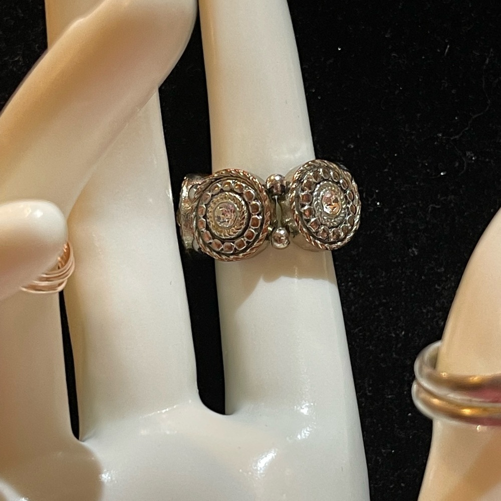 Infinity Statement Oversized Cocktail Party Prom Ring… - Gem